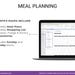 Onenote Recipe Book & Meal Planner: Digital Template (PDF) - Etsy