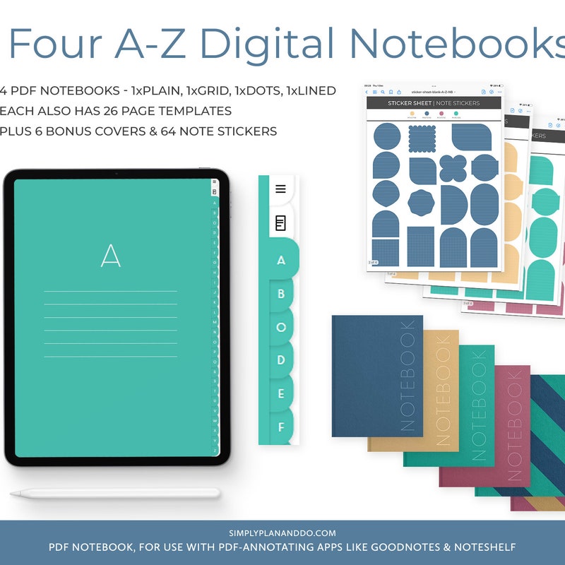 Digital Notebook - Etsy