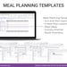 Onenote Recipe Book & Meal Planner: Digital Template (PDF) - Etsy