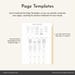 A-to-z Grid Hyperlinked Digital Notebook | Index & Page Templates ...