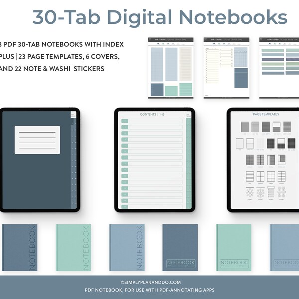 Digital Notebook - Etsy
