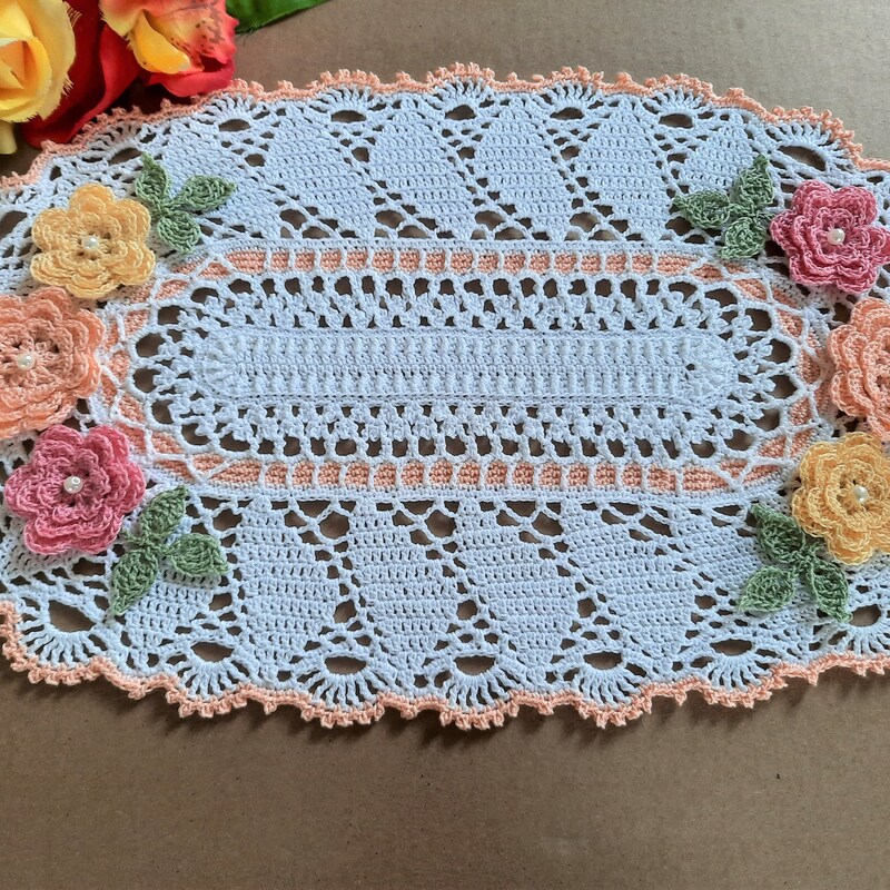 Knitted Doily - Etsy
