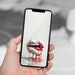 Wallpaper Set, Liquid Drop Lips Mouth, Organizational Art, Poster, 3D ...