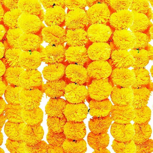 Artificial Marigold Flowers - Etsy