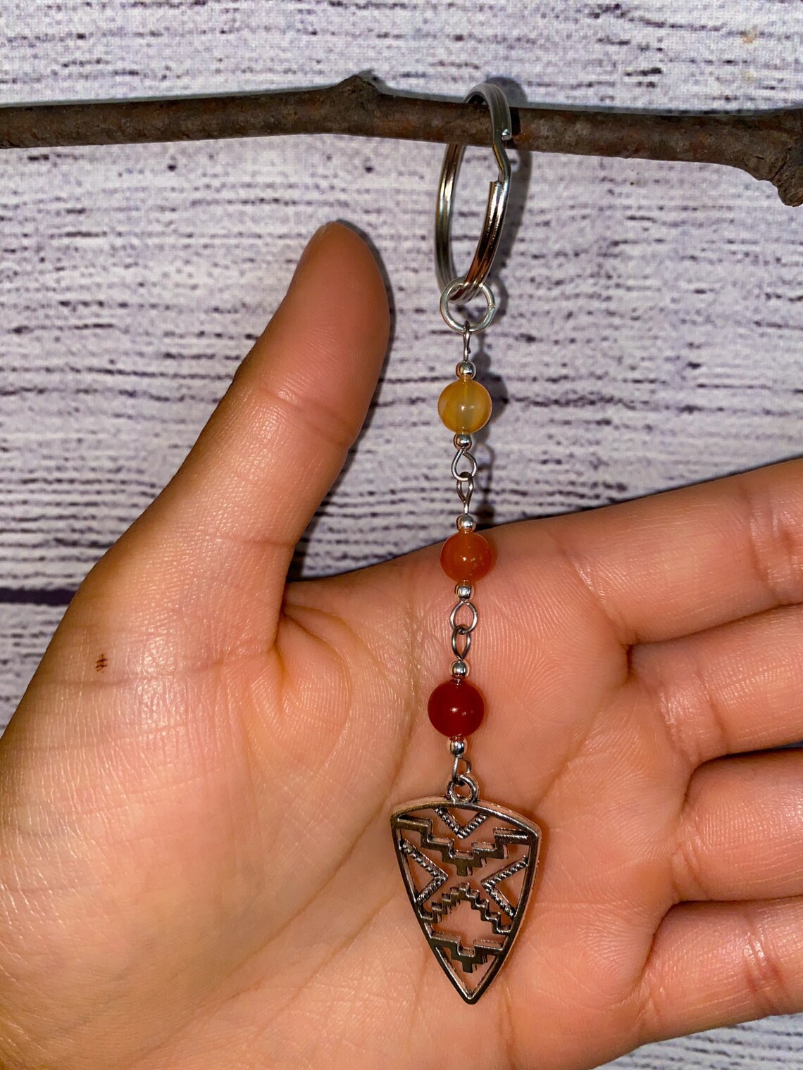 Keychain Gemstone Keychain Crystal Keychain Trendy - Etsy