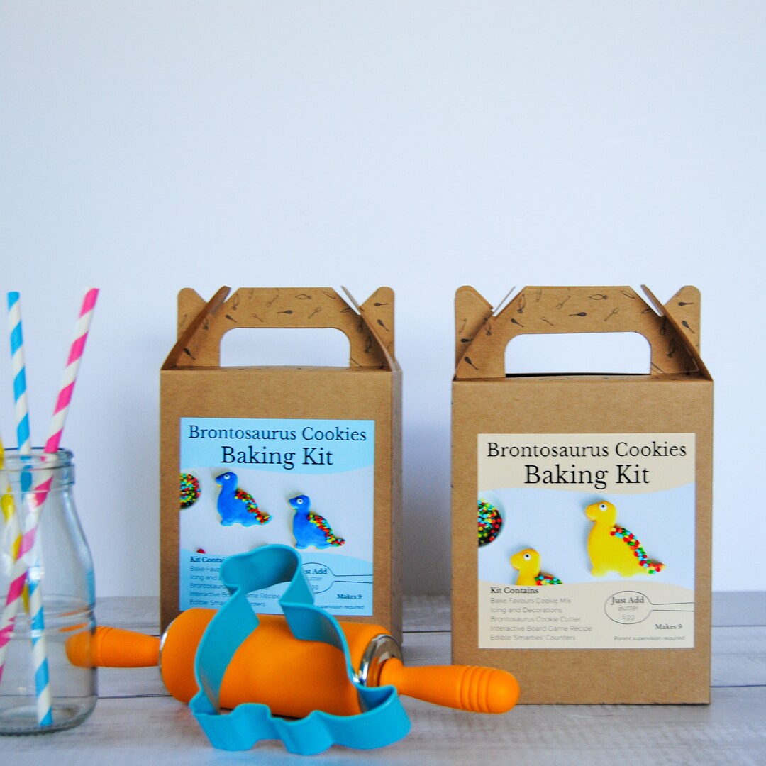 Brontosaurus Cookies Baking Kit - Etsy