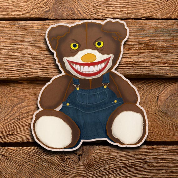 Plantilla De Osito De Peluche Malvado Diseños De Camisetas De Oso