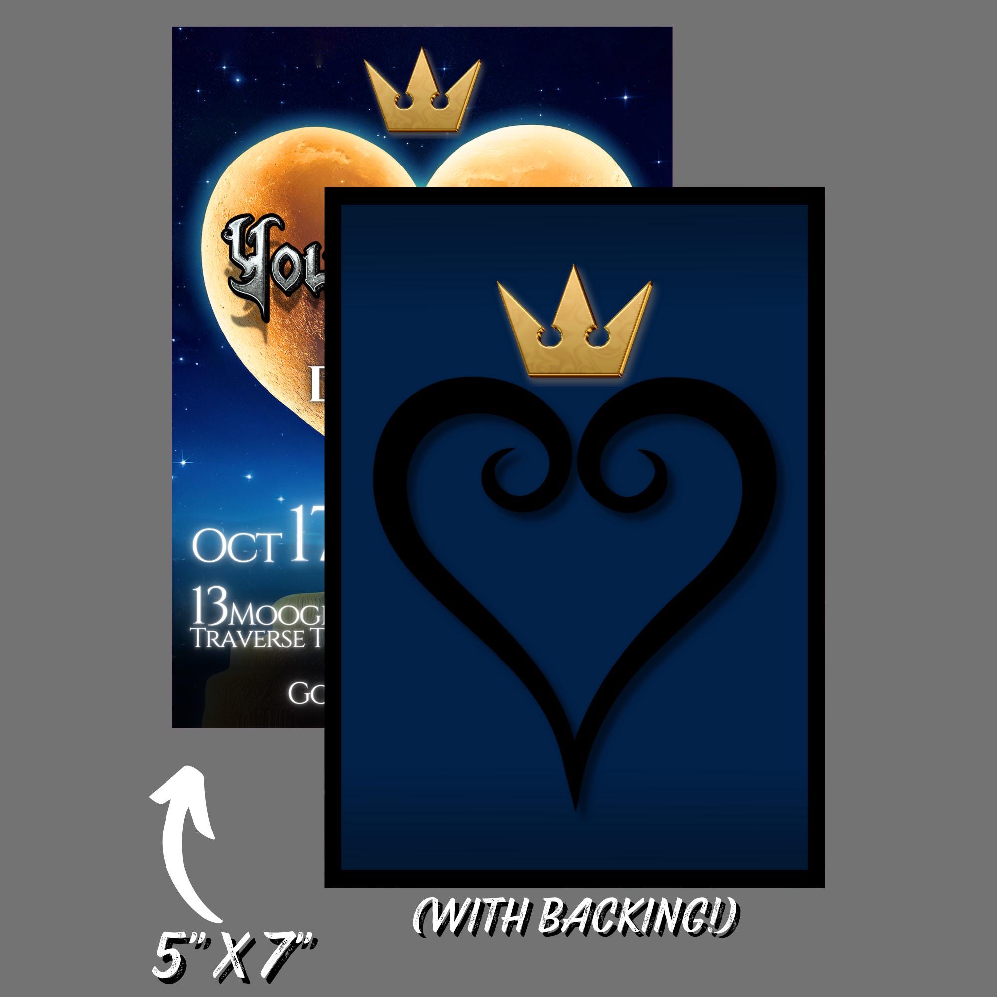 Editable Kingdom Hearts Themed Invitation Template | Digital Invite ...