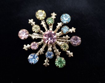 Multi Colored Brooch - Etsy