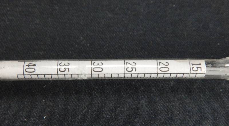 Rare Vintage Quevenne Lactometer by Kimble K Glass Company 20 to 37 ...