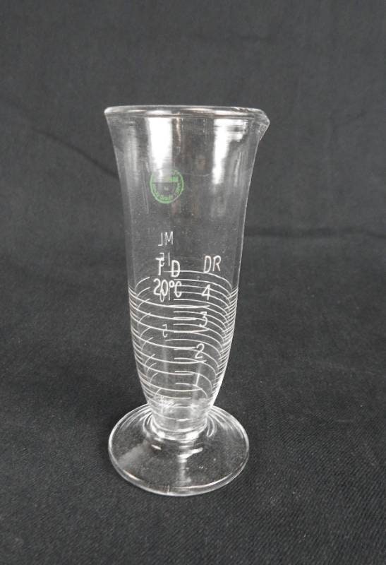 Mercer Glass Works Merco 15 ML 4 DRAM Pyrex Glass Pharmaceutical ...