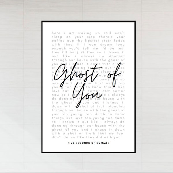 5sos Lyric - Etsy