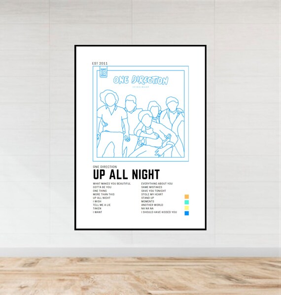 One Direction Album Cover Up All Night