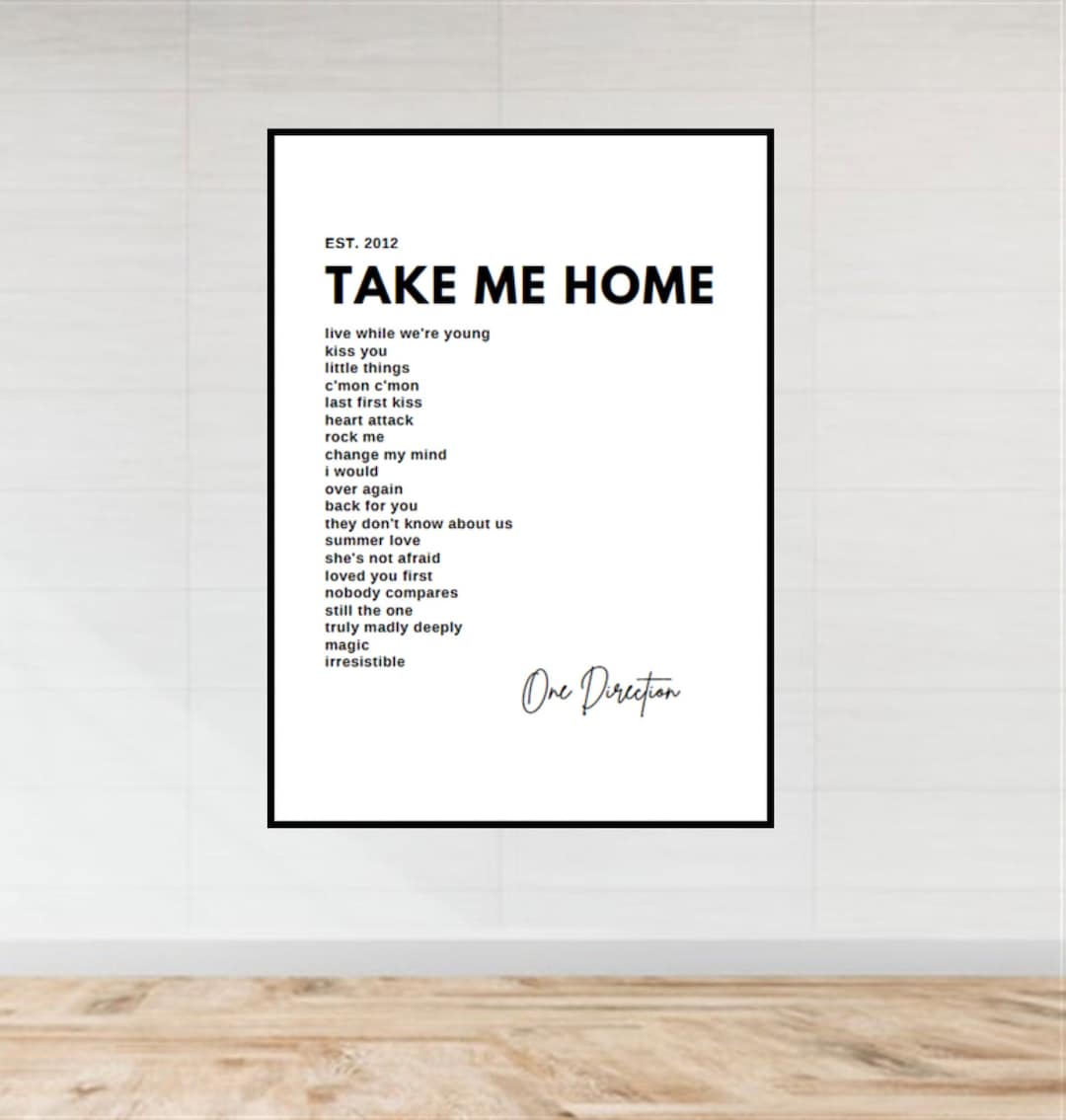 Take Me Home Album Cover Deluxe
