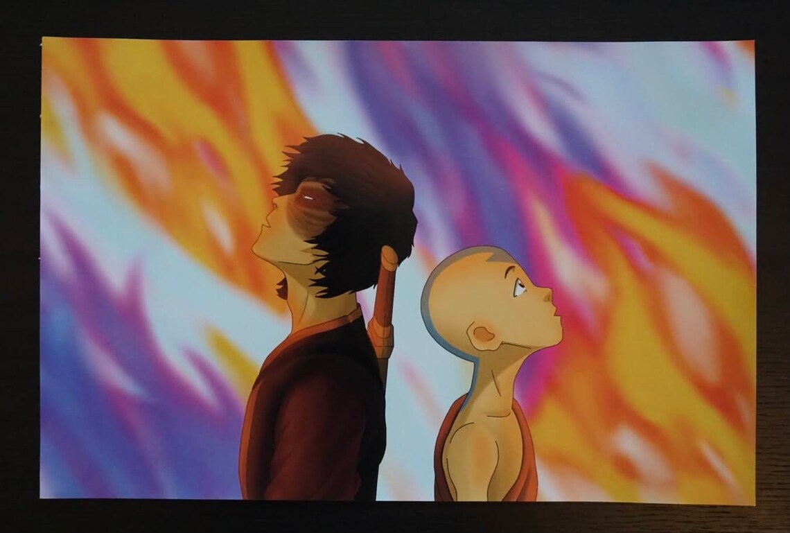 Avatar the Last Airbender: Dragon Dance Art Print - Etsy