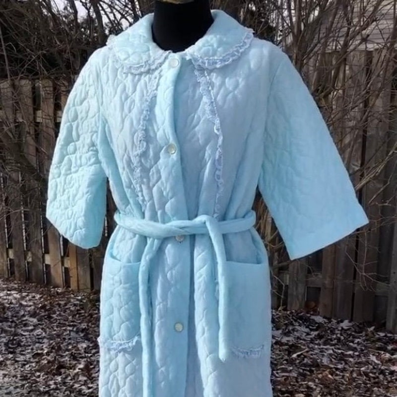 Quilted Robe - Etsy