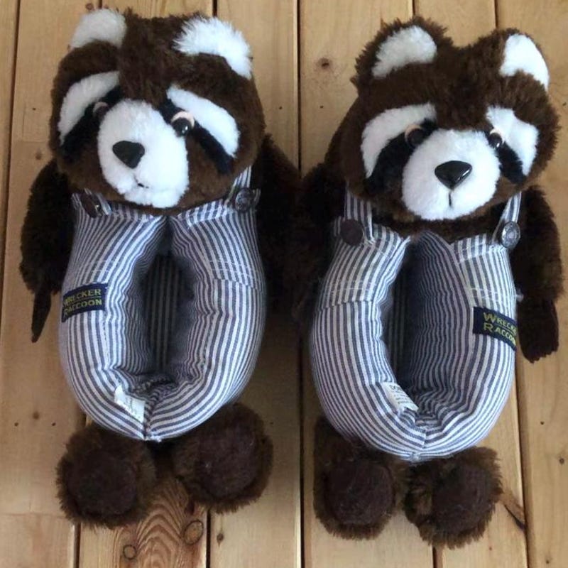 Panda Slippers - Etsy