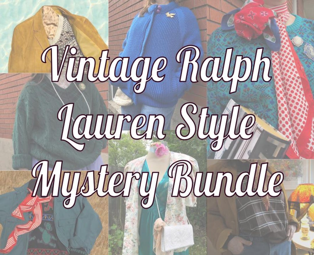 Vintage Ralph Lauren Style Bundle: 1980s Boho Eclectic Clothing ...