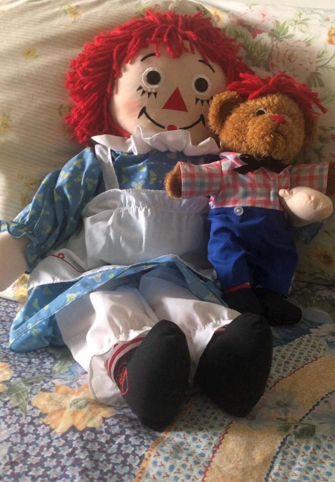 Raggedy Ann With Teddy 85th Anniversary Doll/raggedy Ann 2000/85th ...