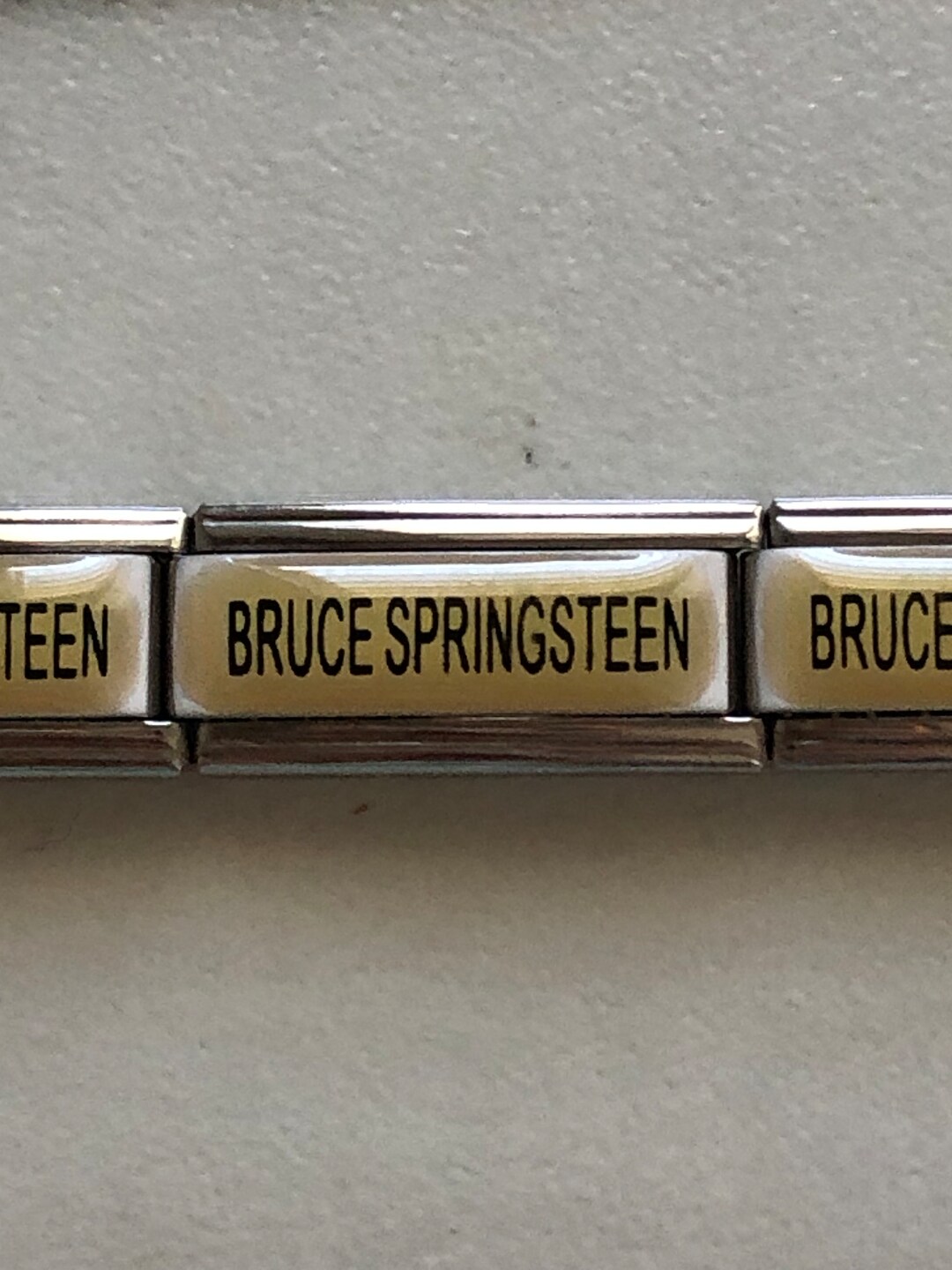 Vintage Italian Charms/bruce Springsteen Charm/the Boss/eighties Rock ...