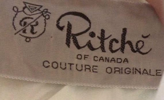 Vintage eighties bridal gown by Ritche/silk satin wed… - Gem