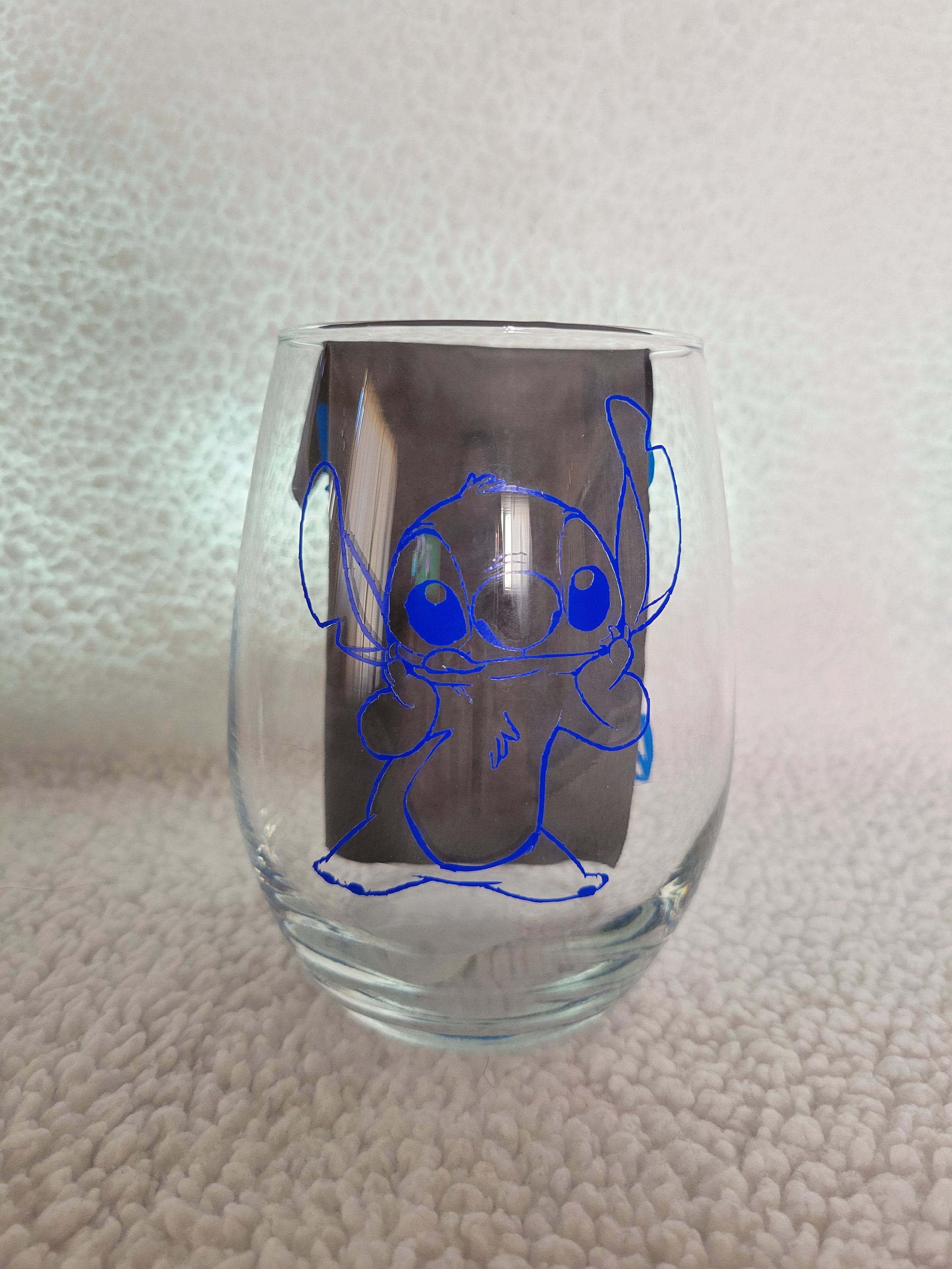 Stitch Wine Glass - Etsy