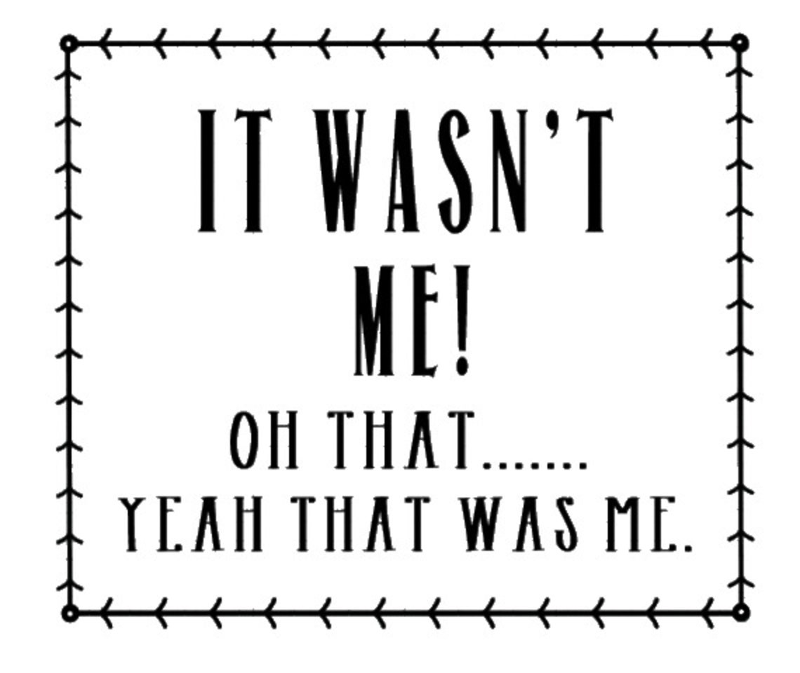 It Wasn't Me SVG Clipart png/dxf/eps | Etsy It Wasn't Me SVG Clipart png/dxf/eps | Etsy