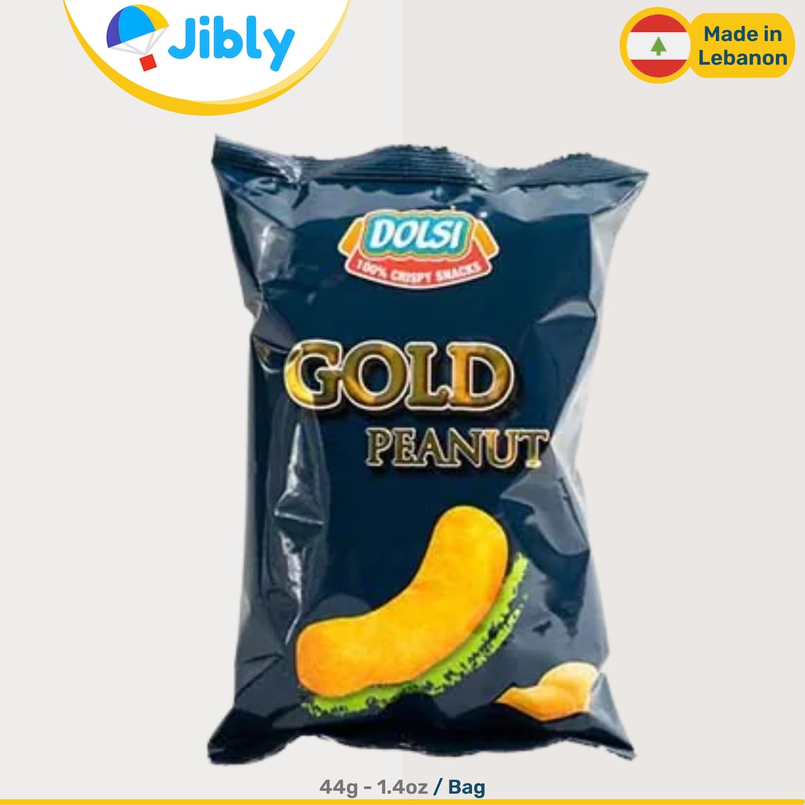 Lebanese Dolsi Gold Chips Three Flavors Tasty Snack 44g Bags Worldwide ...