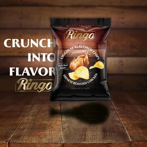 Lebanese Ringo Gold Chips Four Flavors Lebanese Snacks 30g Bags ...