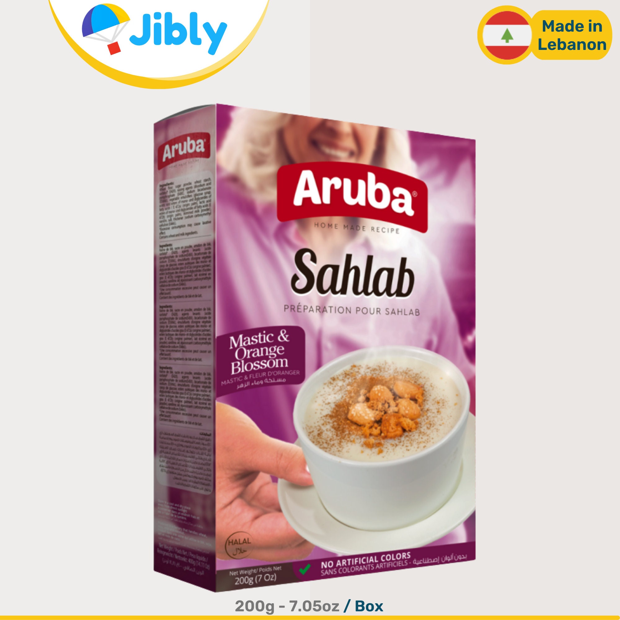 Lebanese Aruba Sahlab Arabic Drink 200g Boxes Worldwide - Etsy
