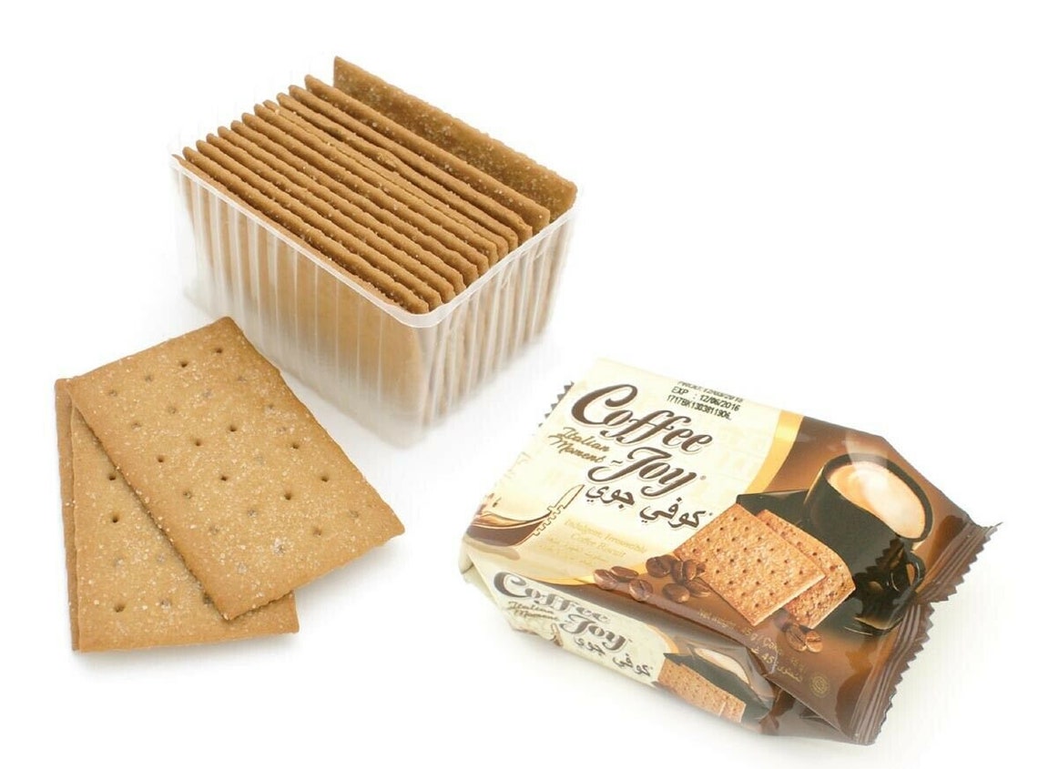 Lebanese Coffee Joy Biscuit Crispy Thin Cracker 45g Packs Worldwide ...
