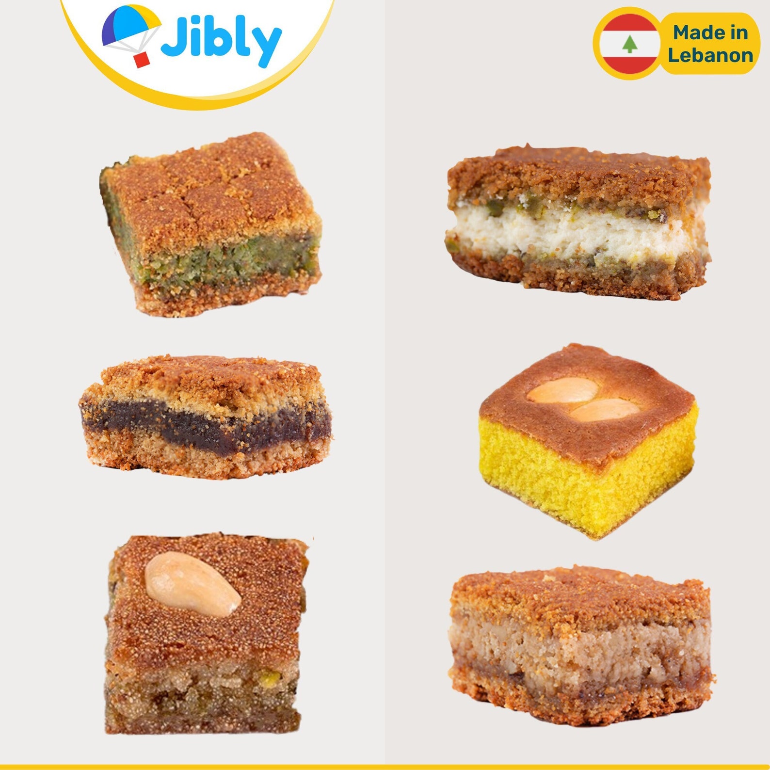 Lebanese Authentic Sweets | Famous Arabic Dessert | Delivered With DHL ...