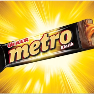 Ülker Metro Chocolate | Tasty Snacks | 25g Bars | Worldwide Shipping ...