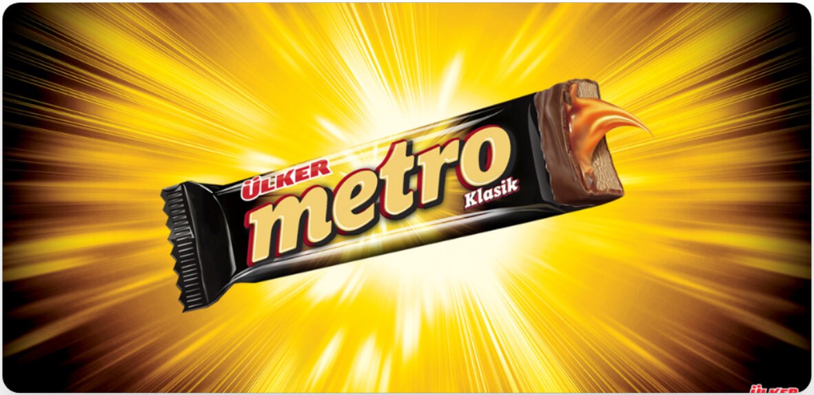 Ülker Metro Chocolate | Tasty Snacks | 25g Bars | Worldwide Shipping ...
