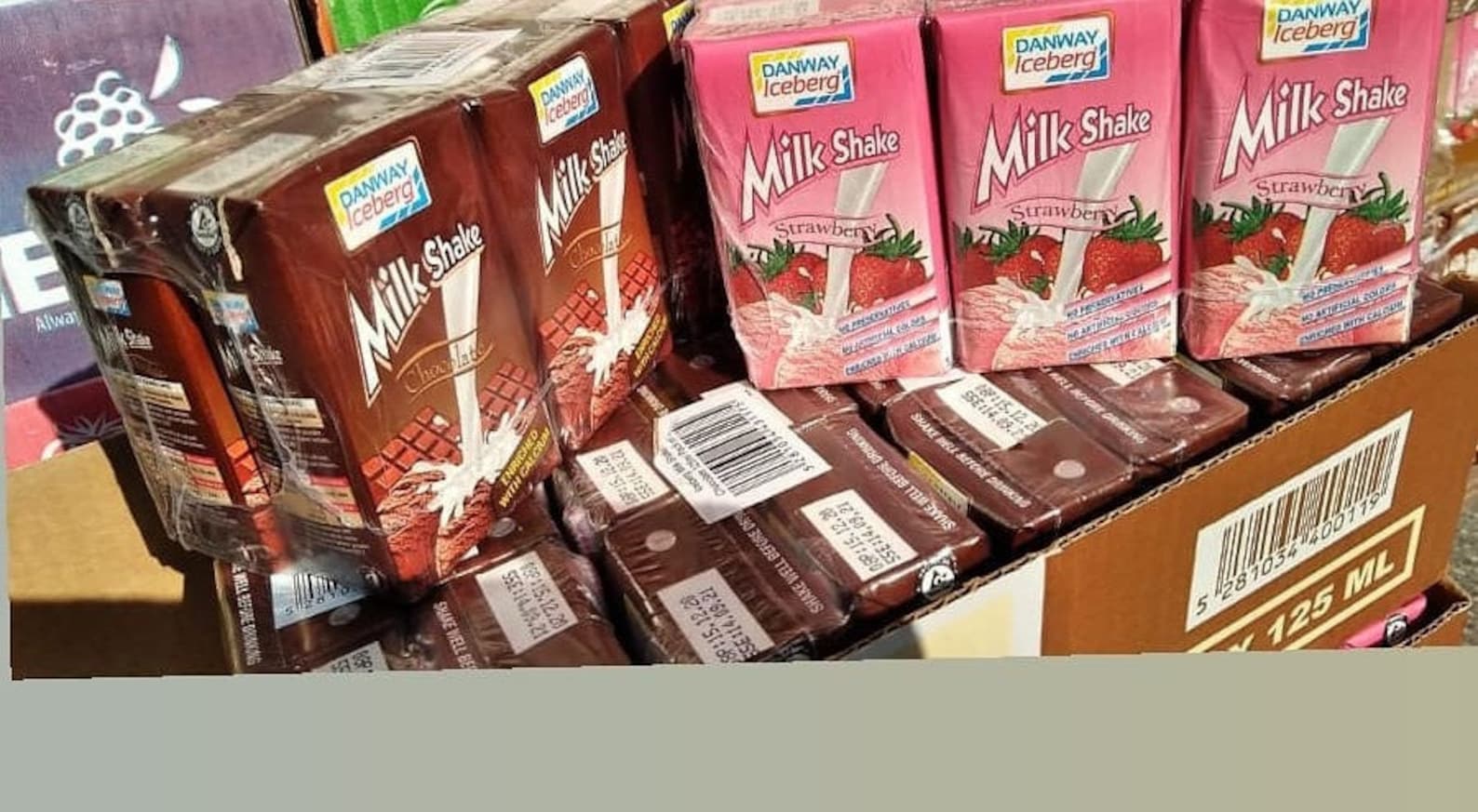 Lebanese Danway Iceberg Milkshake | Two Flavors | 180ml Boxes ...