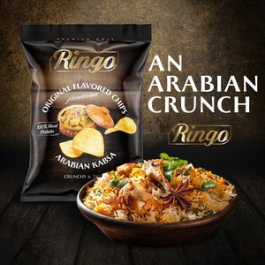 Lebanese Ringo Gold Chips Four Flavors Lebanese Snacks 30g Bags ...