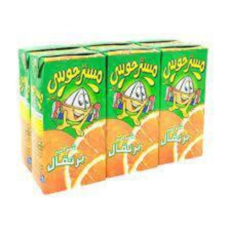 Lebanese Mr. Juicy Juice Three Flavors Packs of Six 100ml Boxes ...
