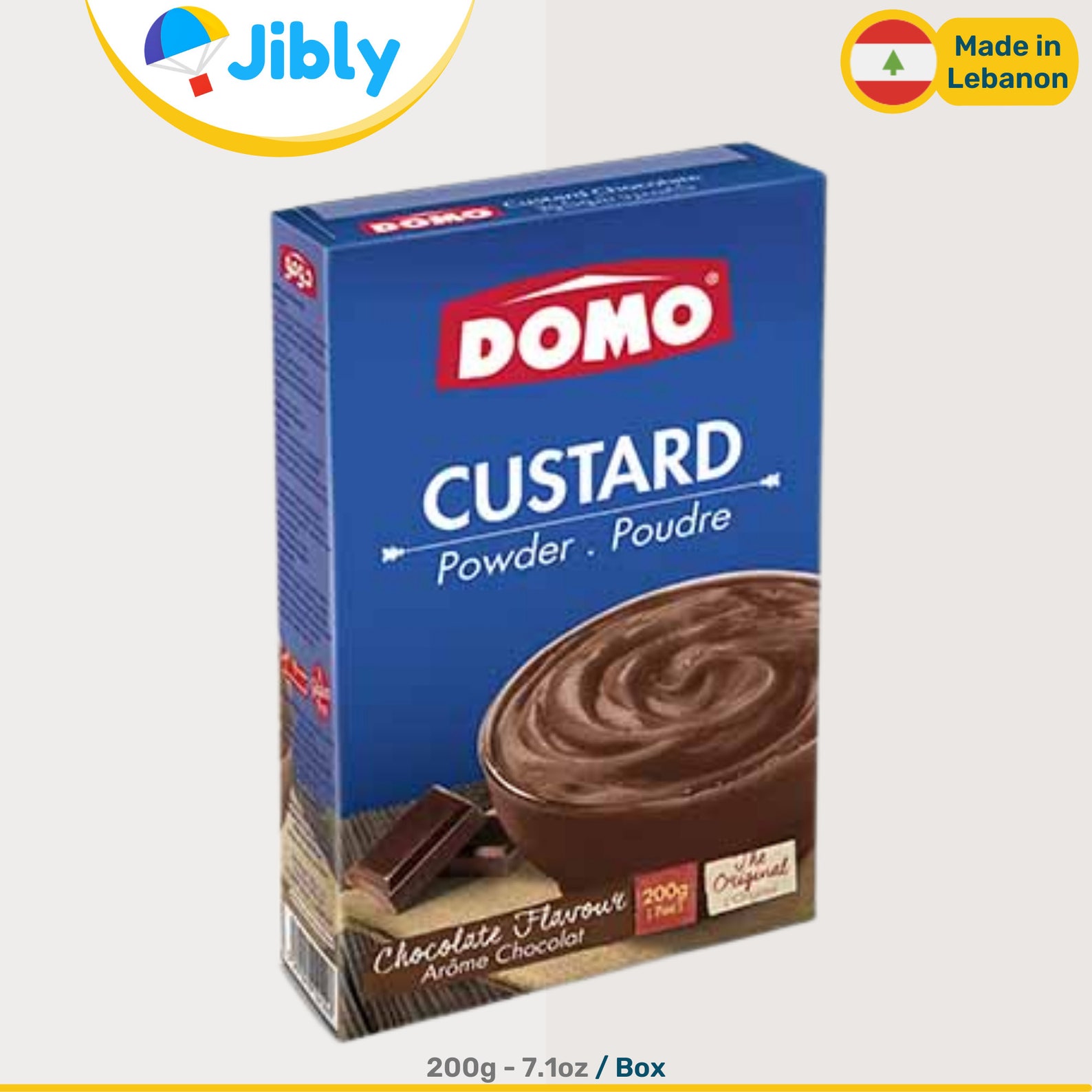 Lebanese Domo Custard | Two Flavors | 200g Box | Worldwide Shipping ...