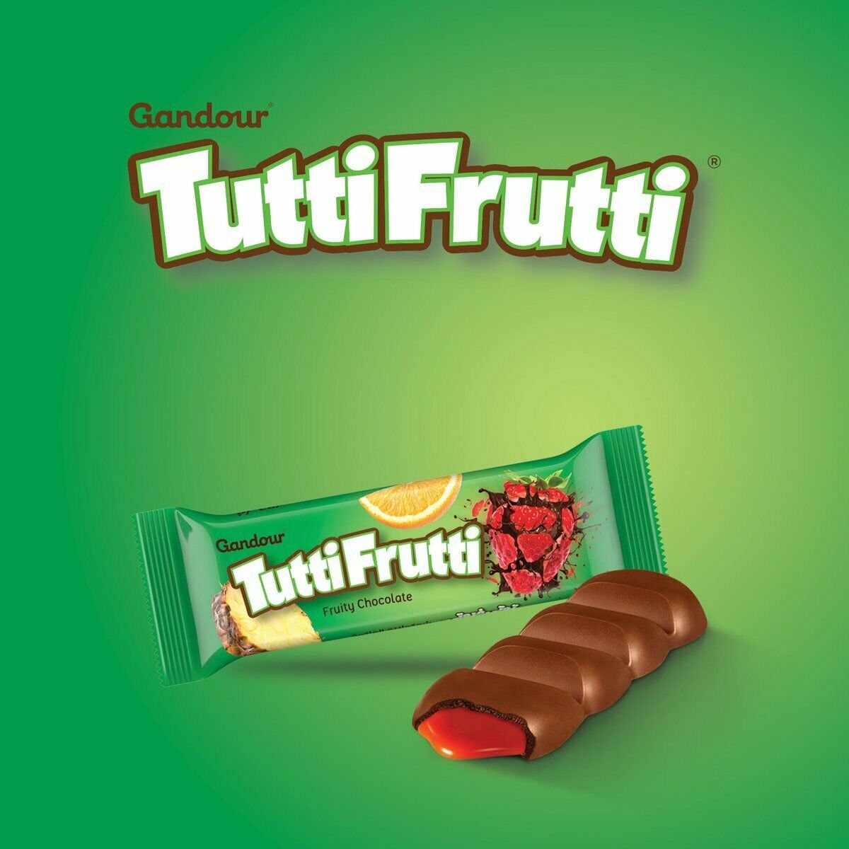 Lebanese Gandour Tutti Frutti Fruit Syrup Tasty Sweets 30g Bars ...