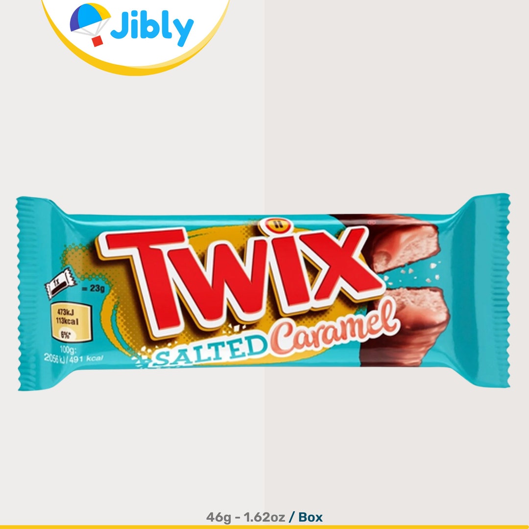 Twix Salted Caramel Bars | Tasty Snacks | 46g Bars | Worldwide Shipping ...