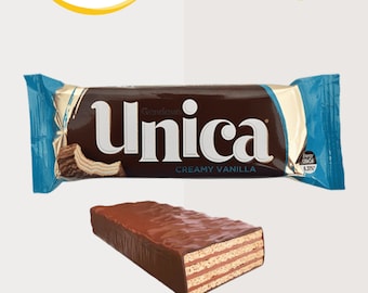 Lebanese Gandour Unica Hazelnut Wafer 24g Bars Worldwide | Etsy