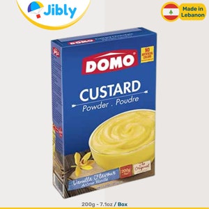 Lebanese Domo Custard | Two Flavors | 200g Box | Worldwide Shipping ...