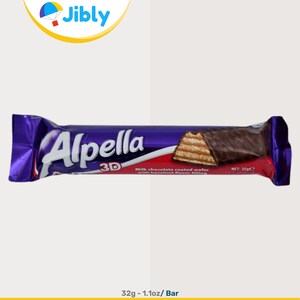 Ülker Alpella 3D Milk Chocolate | Tasty Snacks | 32g Bars | Worldwide ...