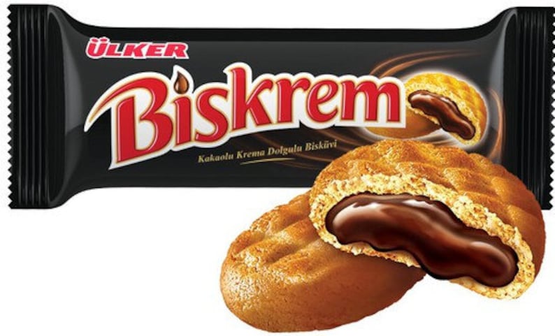 Ülker Biskrem Biscuit | Tasty Snacks | 40g Packs | Worldwide Shipping ...