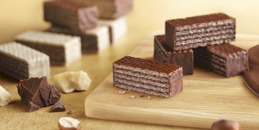 Italian Loacker Gardena Delicious Wafer Four Flavors Box - Etsy