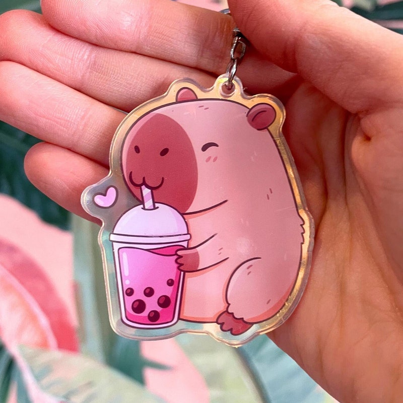 Capybara Boba - Etsy