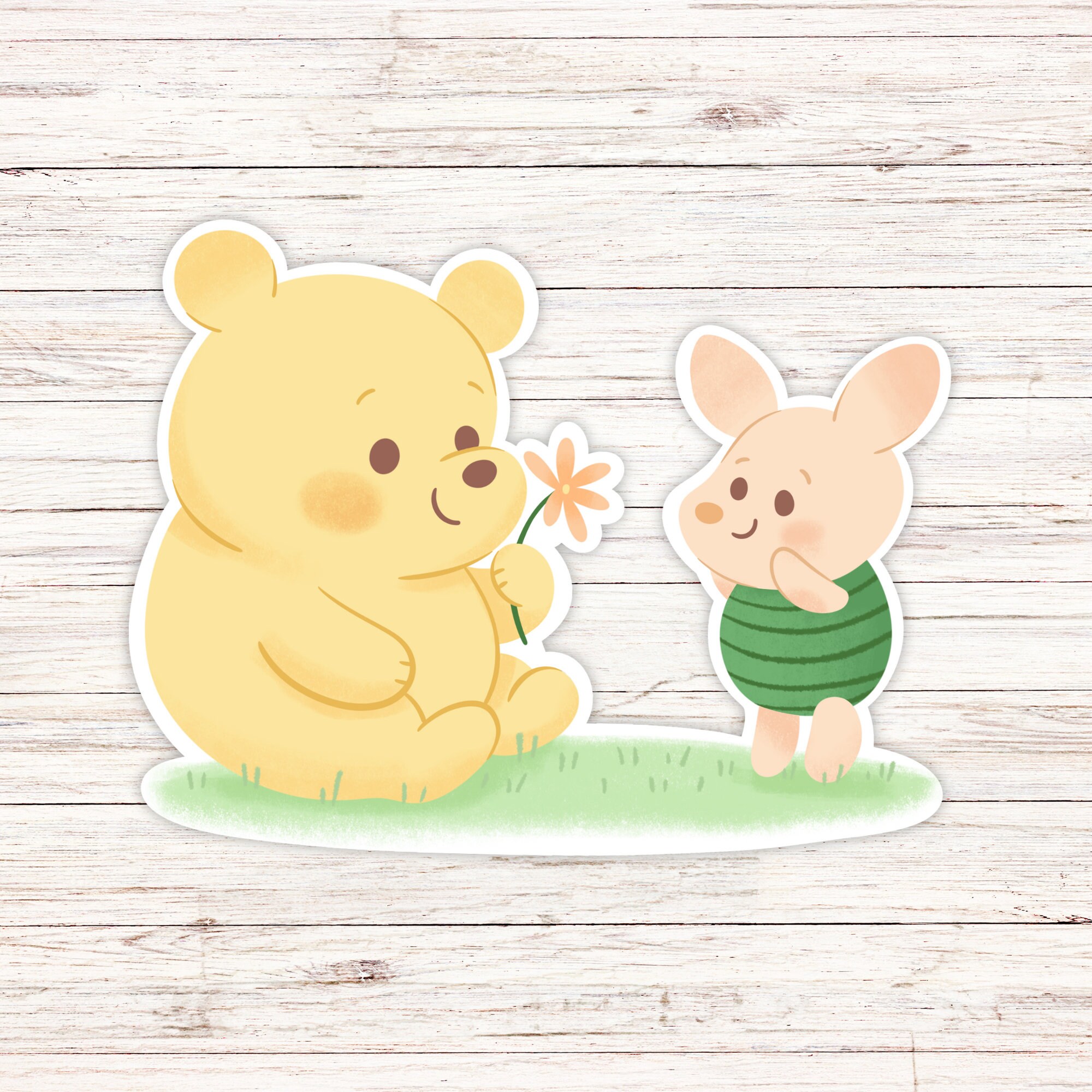 Winnie the Pooh Sticker, Pooh Bear Sticker, Piglet Pooh Bear, Piglet ...