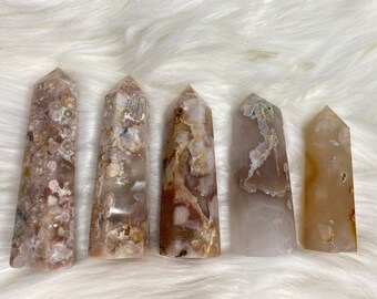 Flower Agate Point | Etsy