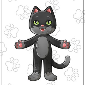 Spooky Costume Party - Paper Doll - Fashion Playset - Printable ...