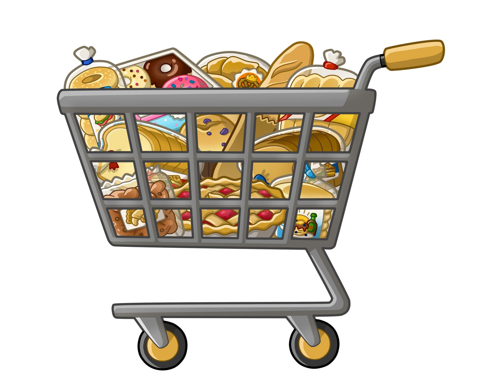 Supermarket - Bakery - Grocery Clip Art Images - Digital Download - Etsy
